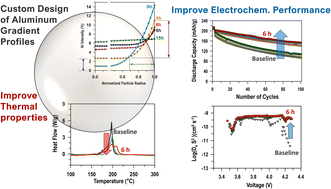 Development of diverse aluminium concentration gradient profiles in Ni ...