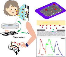 A non-contact porous composite fiber paper-based humidity sensor for ...