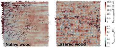 Laser-drilled functional wood materials show improved dimensional ...