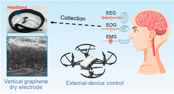 Wearable gold–graphene dry electrode-based headband for effective brain ...