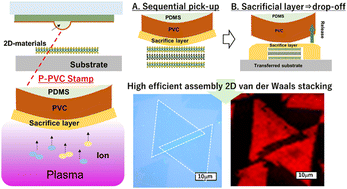 Assembly of van der Waals structure from CVD-grown 2-dimensional ...