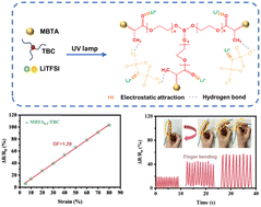 Highly linear wearable ionic gel based on self-assembled discoid liquid ...