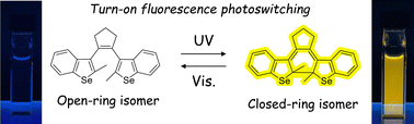 Synthesis and photochromism of a turn-on fluorescent diarylethene ...