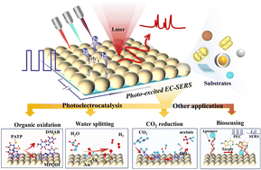Photo-excited electrochemical surface-enhanced Raman spectroscopy: in ...
