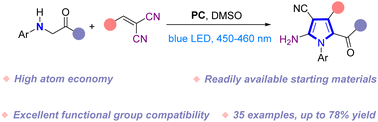 Radical [3+2] cycloaddition enables polysubstituted pyrrole synthesis ...