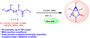 Oxidative cyclization of active methylene amides: efficient synthesis ...
