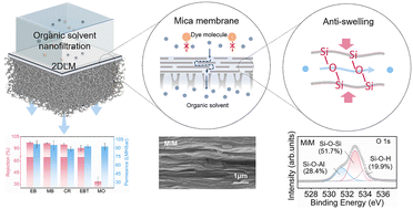 Facile synthesis of a self-stabilized lamellar mica membrane for ...