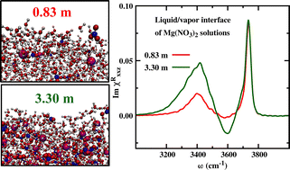Effects of salt concentration on the structure and vibrational sum ...