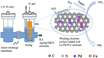 Atomically dispersed Cu–Pd dual sites on nitrogen-doped carbon for ...