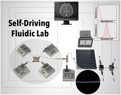 A self-driving fluidic lab for data-driven synthesis of lead-free ...