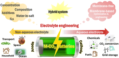Concurrent energy storage and decarbonization by metal–CO2 batteries ...