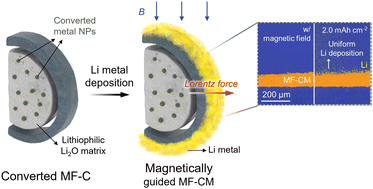 Magneto-conversion anode design for unlocking high energy density and ...