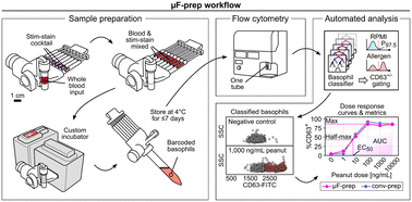 A hand-operated microfluidic sample preparation-to-analysis workflow ...