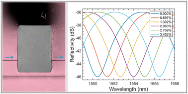 Refractive index sensing in a monolithic micro-optofluidic lithium ...