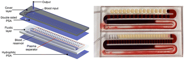 A microfluidic device for passive separation of platelet-rich plasma ...