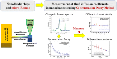 Investigation of fluid diffusion kinetics in nanochannels using micro ...