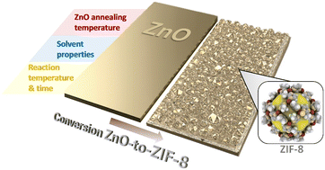 Optimizing ZIF-8 membrane growth on top of semiconductive Ga-doped ZnO ...