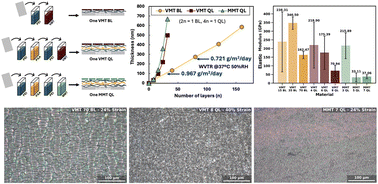 Tailorability of moisture barrier and mechanical performance in clay ...