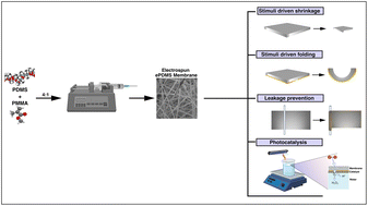 Multifunctional flexible electrospun polydimethylsiloxane (ePDMS ...
