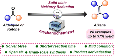 Mechanochemical McMurry reaction - RSC Mechanochemistry (RSC Publishing)