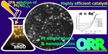 Highly dispersed nanostructured platinum catalysts for the oxygen ...