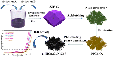 An amorphous NiCo2O4 modified NiCoP heterojunction enhanced ...