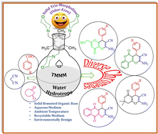 Brønsted basic TMMM-hydrotrope combined catalytic system for the ...