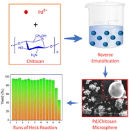 Palladium-incorporated chitosan microspheres via inverse emulsion: a ...