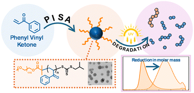 UV-degradable poly(phenyl vinyl ketone) particles produced by ...