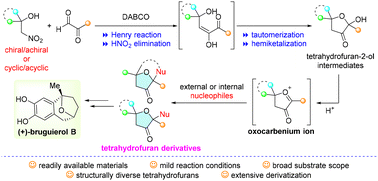 DABCO-promoted reaction sequence of β-nitro alcohols and α-oxoaldehydes ...
