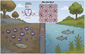 MIL-101-SO3H: functionalized MOF for enhanced barium ion adsorption and ...