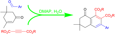 Tandem synthesis of dihydronaphthalen-1(2H)-one derivatives via aldol condensation-Diels–Alder ...