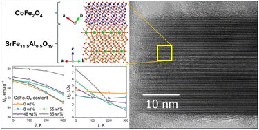 Tuning the magnetic properties of sandwiched hexaferrite/cobalt ferrite ...