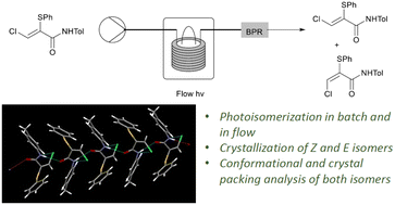 Formation of the E-isomer as an impurity in the optimized flow ...