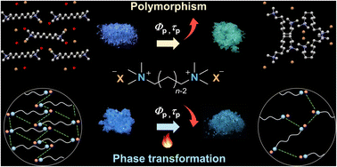 Polymorphism and phase transformation tuned luminescence and ...