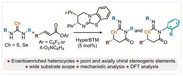 Isothiourea catalysed enantioselective generation of point and axially ...