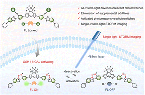 Single-visible-light performed STORM imaging with activatable ...