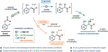 Solvent-controlled, chemodivergent oxidative anionic Fries ...