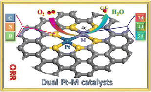 Screening efficient Pt-based dual-metal atomic-level catalysts for the ...