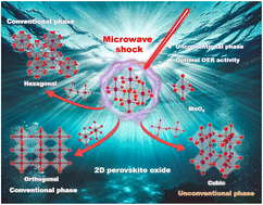 Microwave shock-driven thermal engineering of unconventional cubic 2D ...