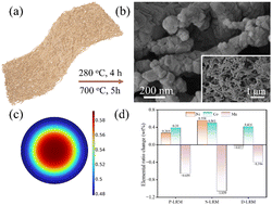 Coaxial electrospinning-driven elemental gradient engineering for ...
