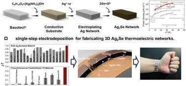High-performance tailored Ag2Se thermoelectric networks via ...