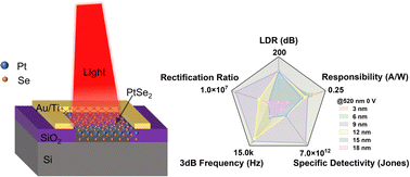 PtSe2 thickness engineering towards fast response, large linear dynamic ...