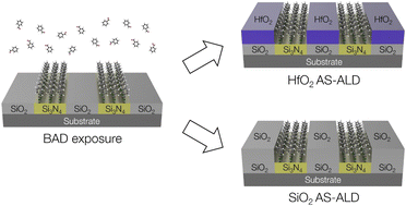 Functionalization of Si3N4 with an aldehyde inhibitor for area ...