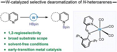 Electronically and sterically varied tungsten carbonyls applied to the ...