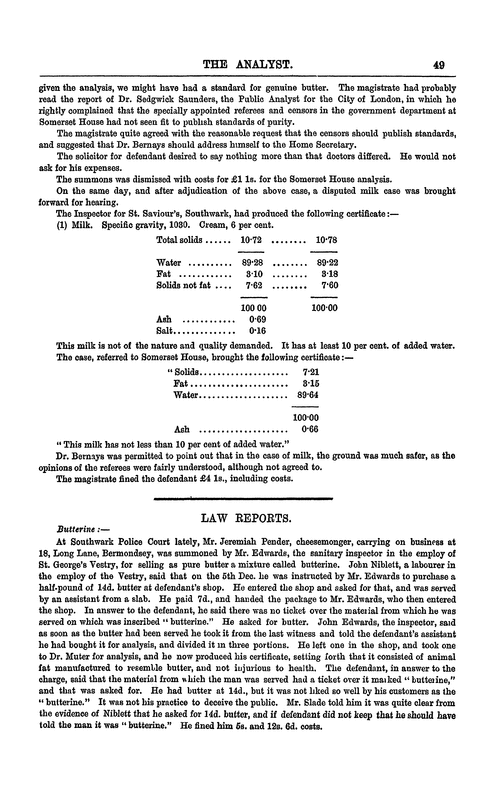 Law reports - Analyst (RSC Publishing)