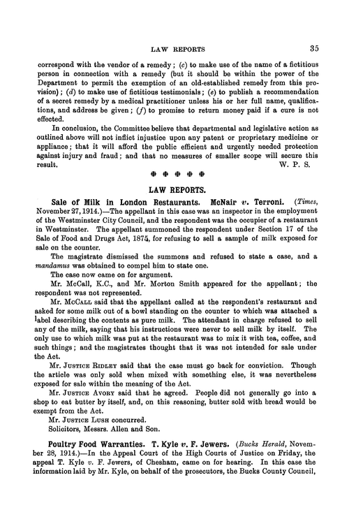 Law reports - Analyst (RSC Publishing)