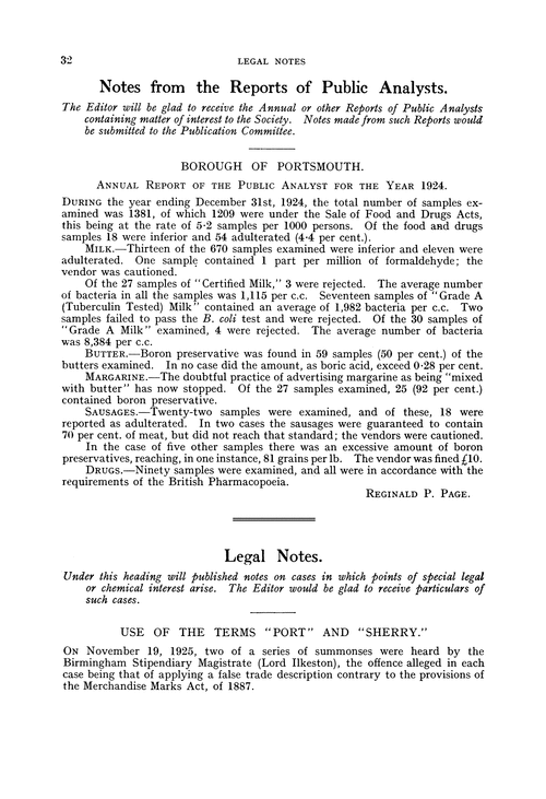 Legal notes - Analyst (RSC Publishing)