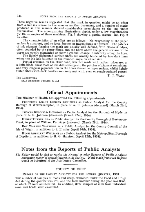 Notes from the Reports of Public Analysts - Analyst (RSC Publishing)