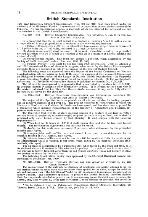 British Standards Institution - Analyst (RSC Publishing)